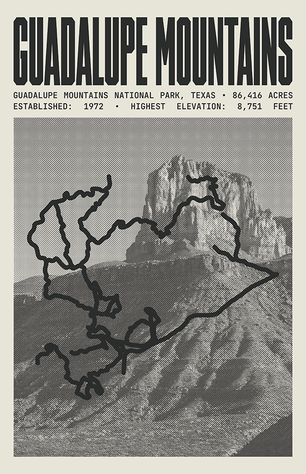 Guadalupe Mountains National Park Poster – Park-Poster